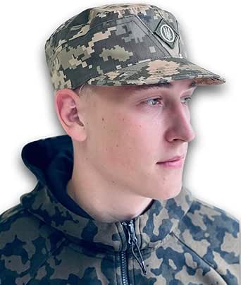 Amazon.com: Ukrainian Military Cap Cano Pixel Patriotic Hat Mazepynka ...
