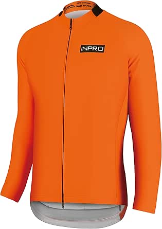Amazon.com: INPRO Men's Dryfit Thermal Long Sleeve Cycling Jersey ...