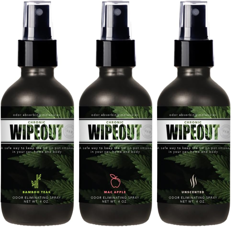 Amazon.com: Chronic Wipeout Smoke Odor Eliminator Spray - Highly ...