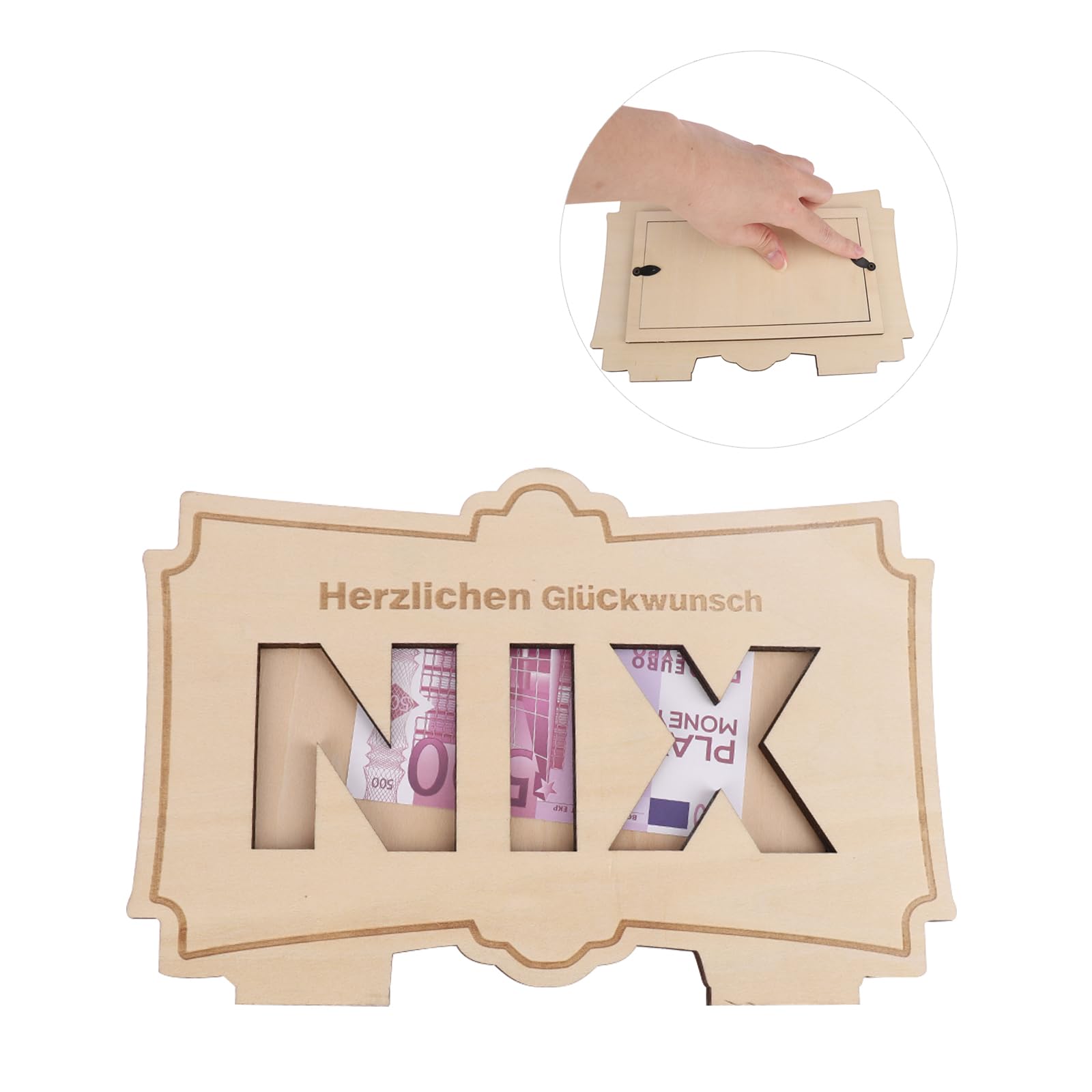 Nothing Box Memes Electronic Useless Box Wooden Boy Girl Kid