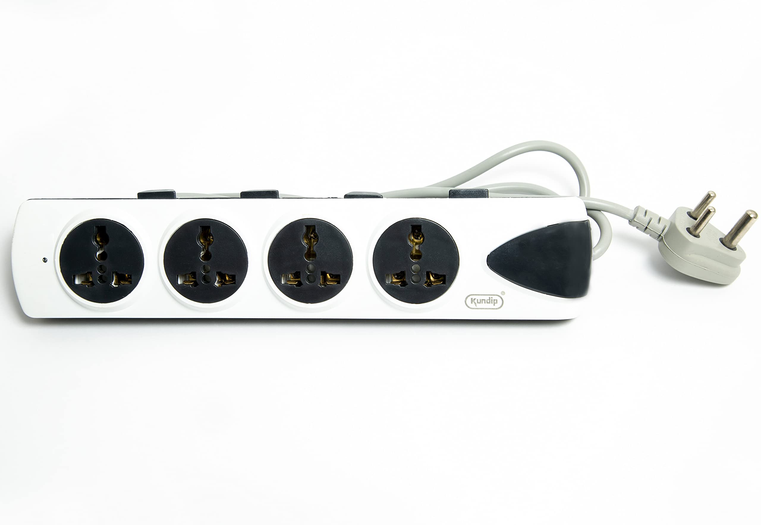 Buy Kundip Four Way Power Strip Heavy Duty Extension Board with ...