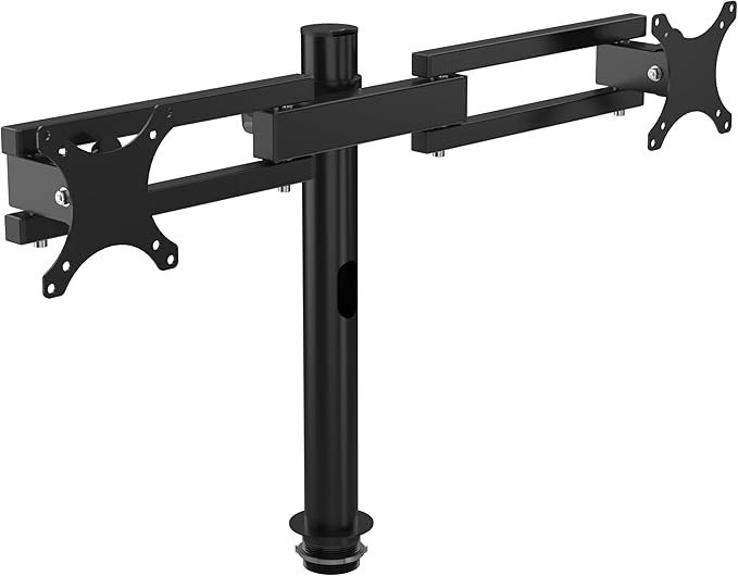 Amazon.com: VERSADESK Heavy Duty Steel Dual Monitor Stand with Height ...