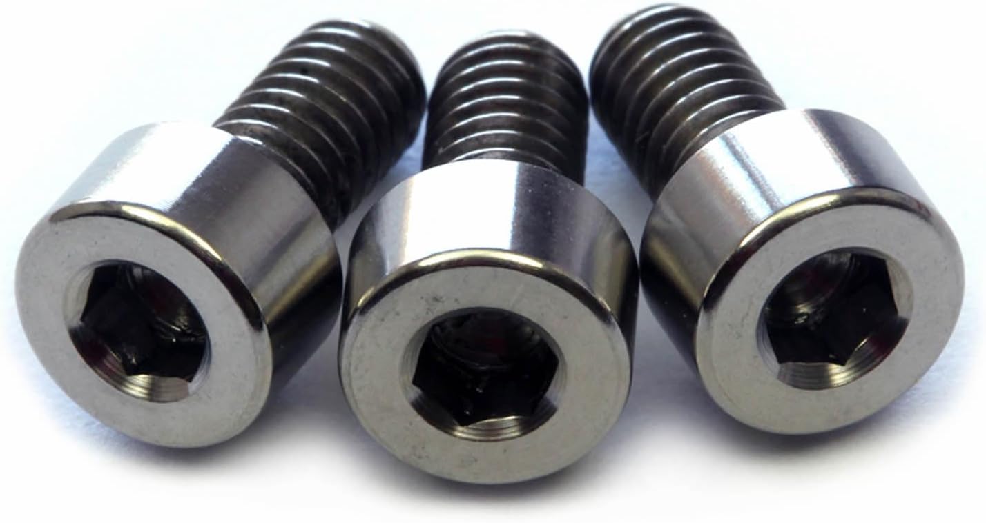 Amazon.com: Authentic Floyd Rose Titanium Nut Clamping Screws (3 ...