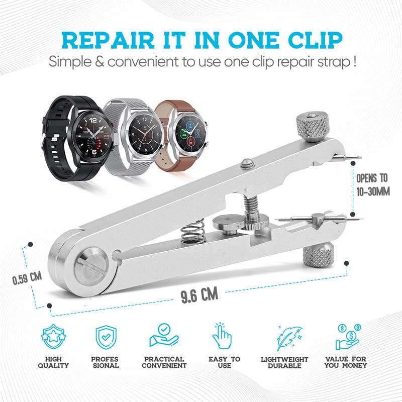 Amazon.com: W&S Spring Bar Plier Tool - to Remove and Replace Watch ...