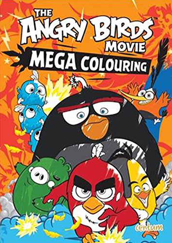 Amazon | The Angry Birds Movie Mega Colouring Book | Activity Books
