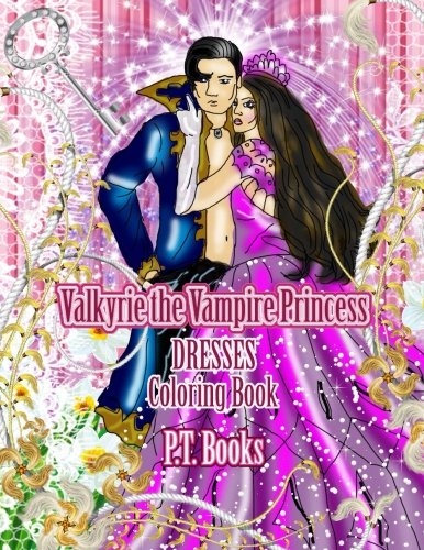 Valkyrie the Vampire Princess dresses Coloring Book ( for girls and ...