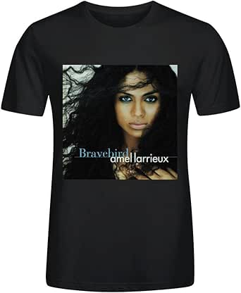 Amazon.com: Amel Larrieux Bravebird Men Tees Black : Clothing, Shoes & Jewelry