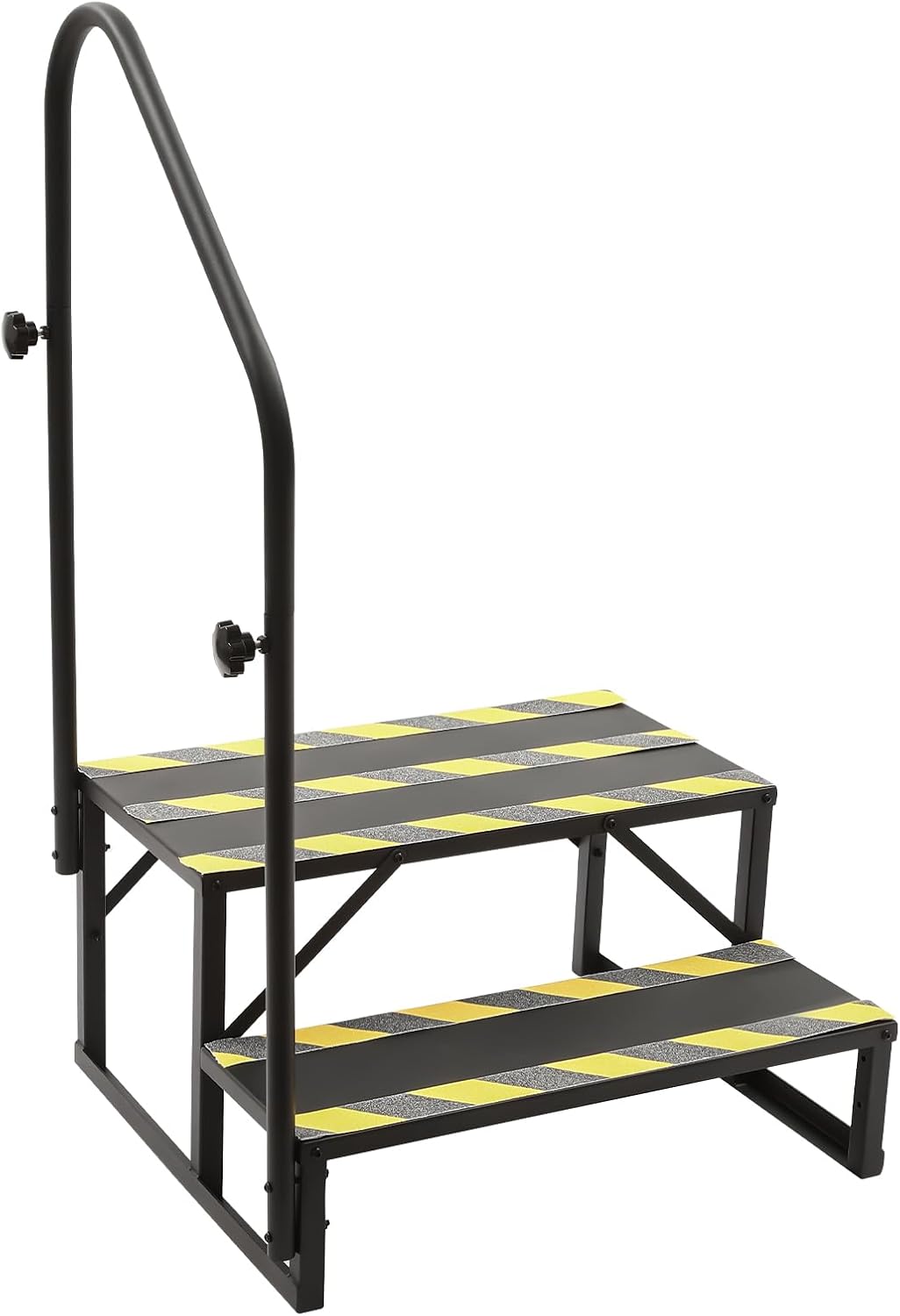 RV Steps with Handrail, RV Stairs Step Ladder, Hot Tub Steps, Porch ...