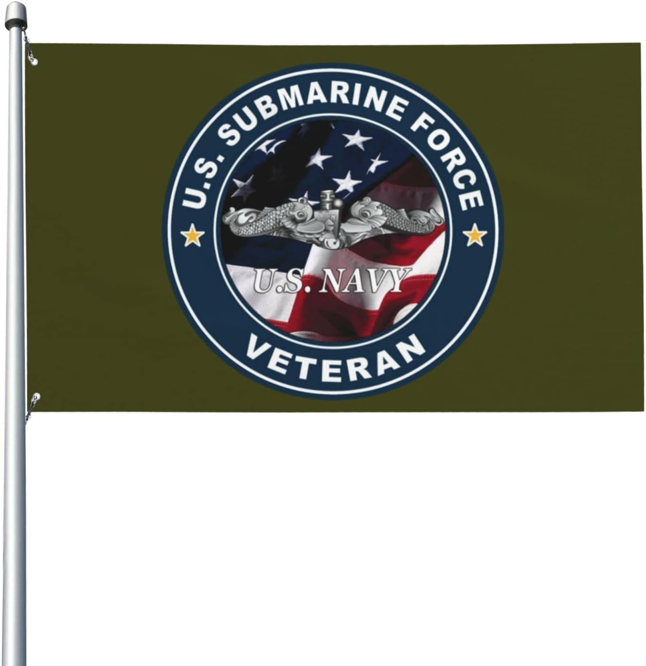 Amazon.com : Navy Submarine Force Veteran Garden Flag 3x5 Ft Decor ...
