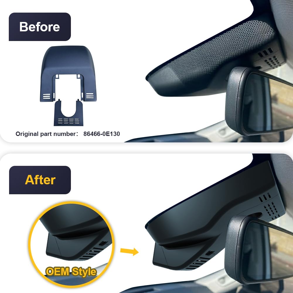 Snapklik.com : Fitcamx Front 4K+Rear 1080P Dash Cam For 2024-2025 Lexus ...