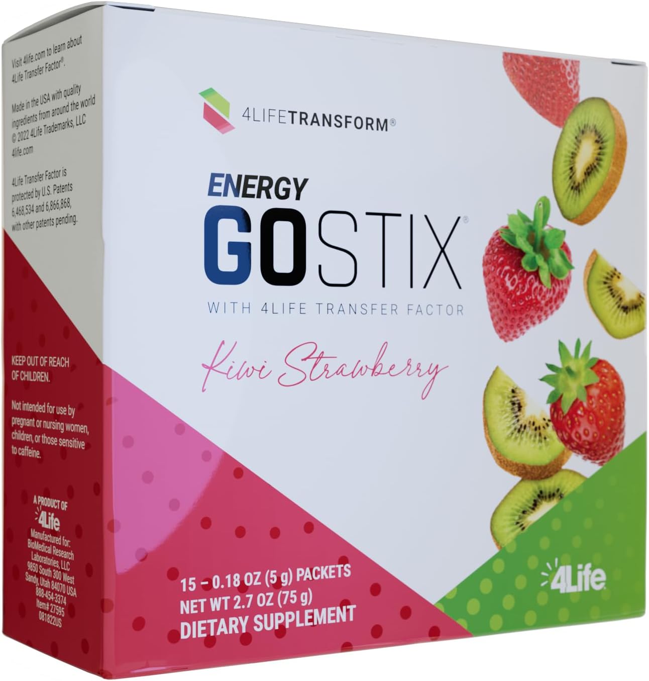Amazon.com: 4Life Energy Go Stix - Healthy Energy Source - Tropical ...
