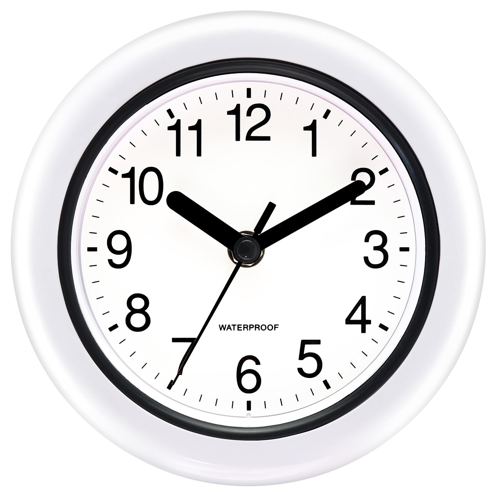 Amazon.com: Caysie 6.5 Inch Sealed Small Indoor Outdoor Clock ...