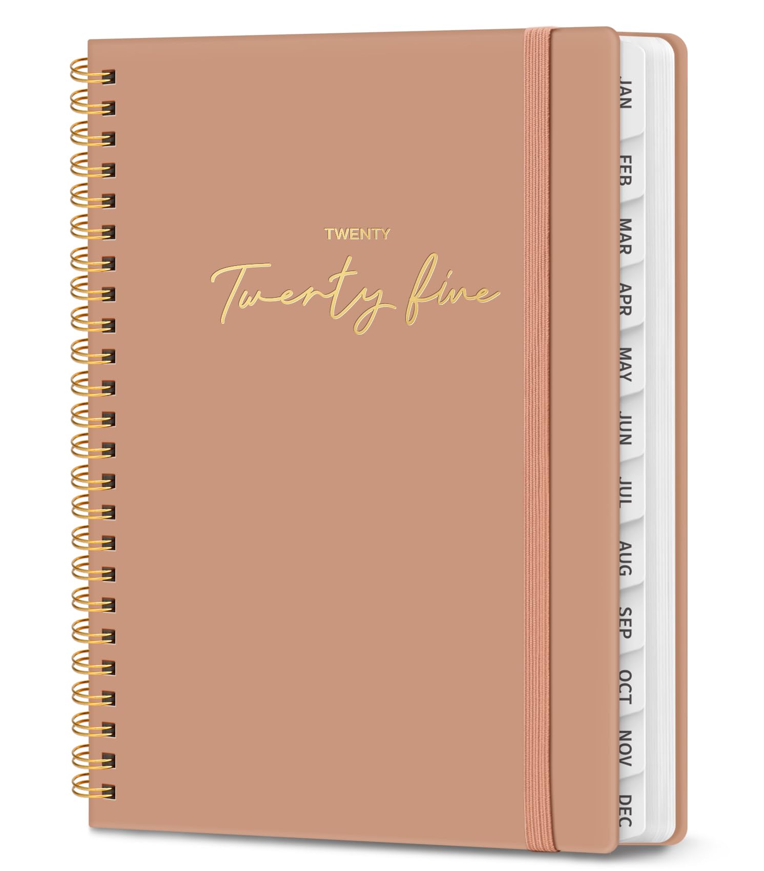 Amazon.com : 2025 Planner - Weekly & Monthly Spiral Bound Planner, Jan ...