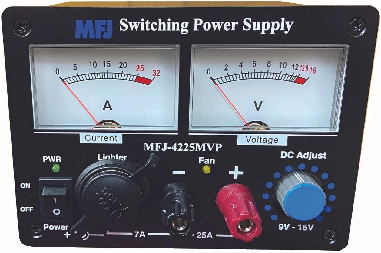 Amazon.com: MFJ-4225MVP MFJ4225MVP Original MFJ Switching Power Supply ...