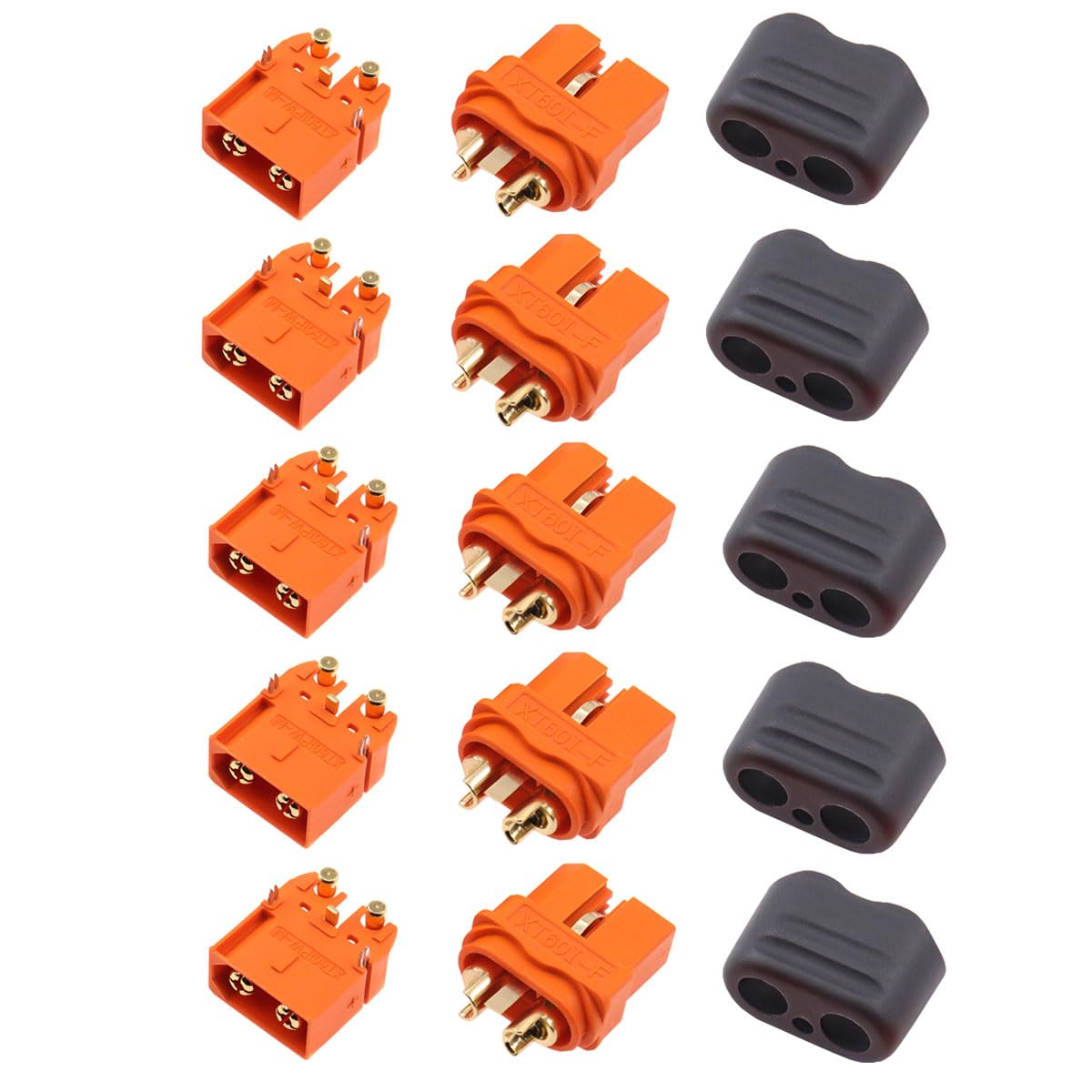 Amazon.com: 10Pcs XT60i Connector XT60I-F Plug Female and Male for ...