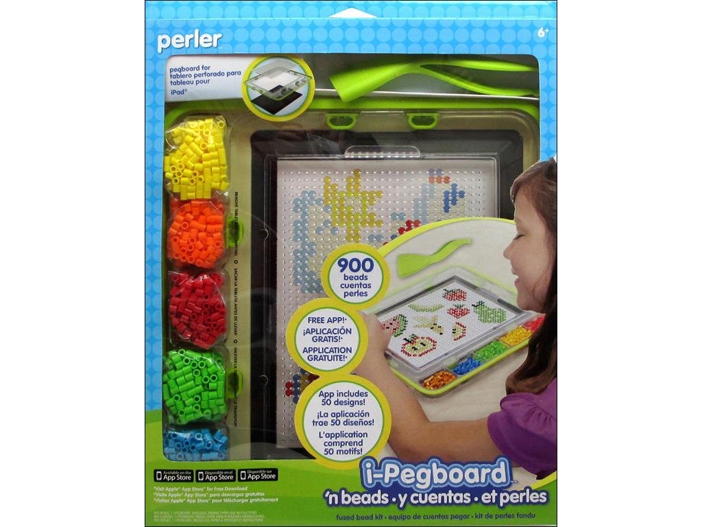 Perler Beads I-Pegboard Tablet Accessory Starter Kit : Amazon.in: Toys ...
