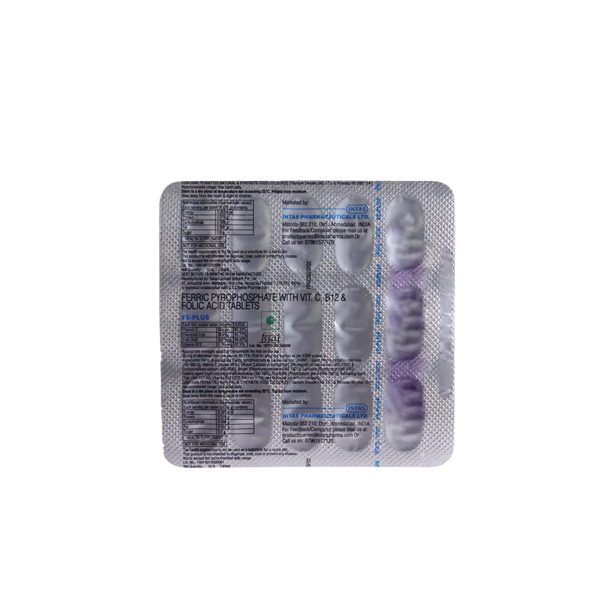 FE PLUS TABLET : Amazon.in: Health & Personal Care