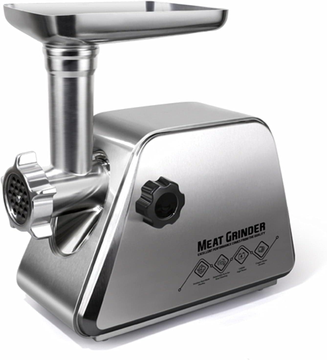 Electric Meat Grinders Sausage Stuffer Food Processor Home Kitchen ...