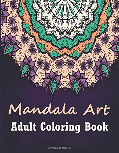 Amazon.com: Mandala Artwork Adult Coloring Book: Relaxation coloring ...