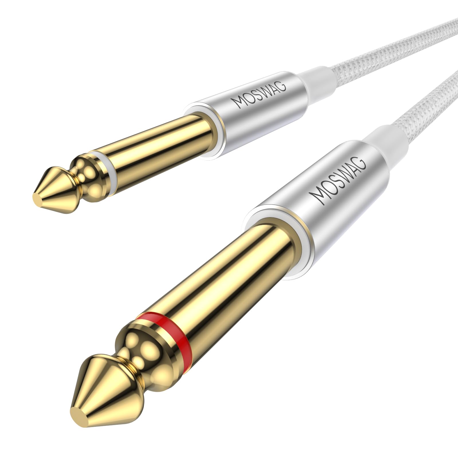 Snapklik.com : Audio Instrument Cable, 10FT/3M 1/4 Inch TS To 1/4 Inch ...