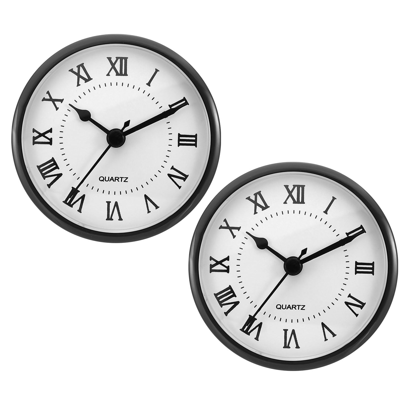 Amazon.com: PATIKIL 3.5" 90mm Quartz Clock Insert, 2 Pcs Round Quartz ...