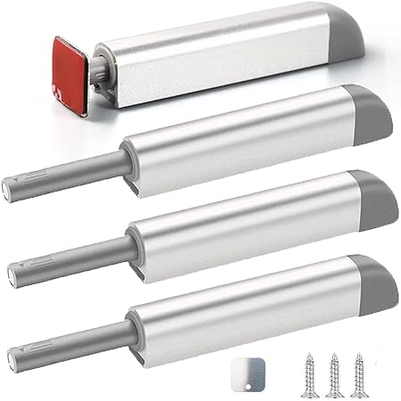 Magnetic Push Latches for Cabinet ATTHW® 4Pack Drawer Tip on Push to ...