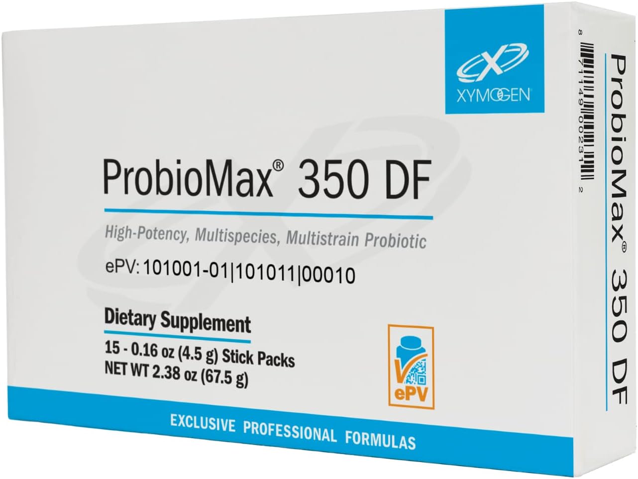 Amazon.com: XYMOGEN ProbioMax 350 DF - Dairy-Free, High Potency 350 CFU ...