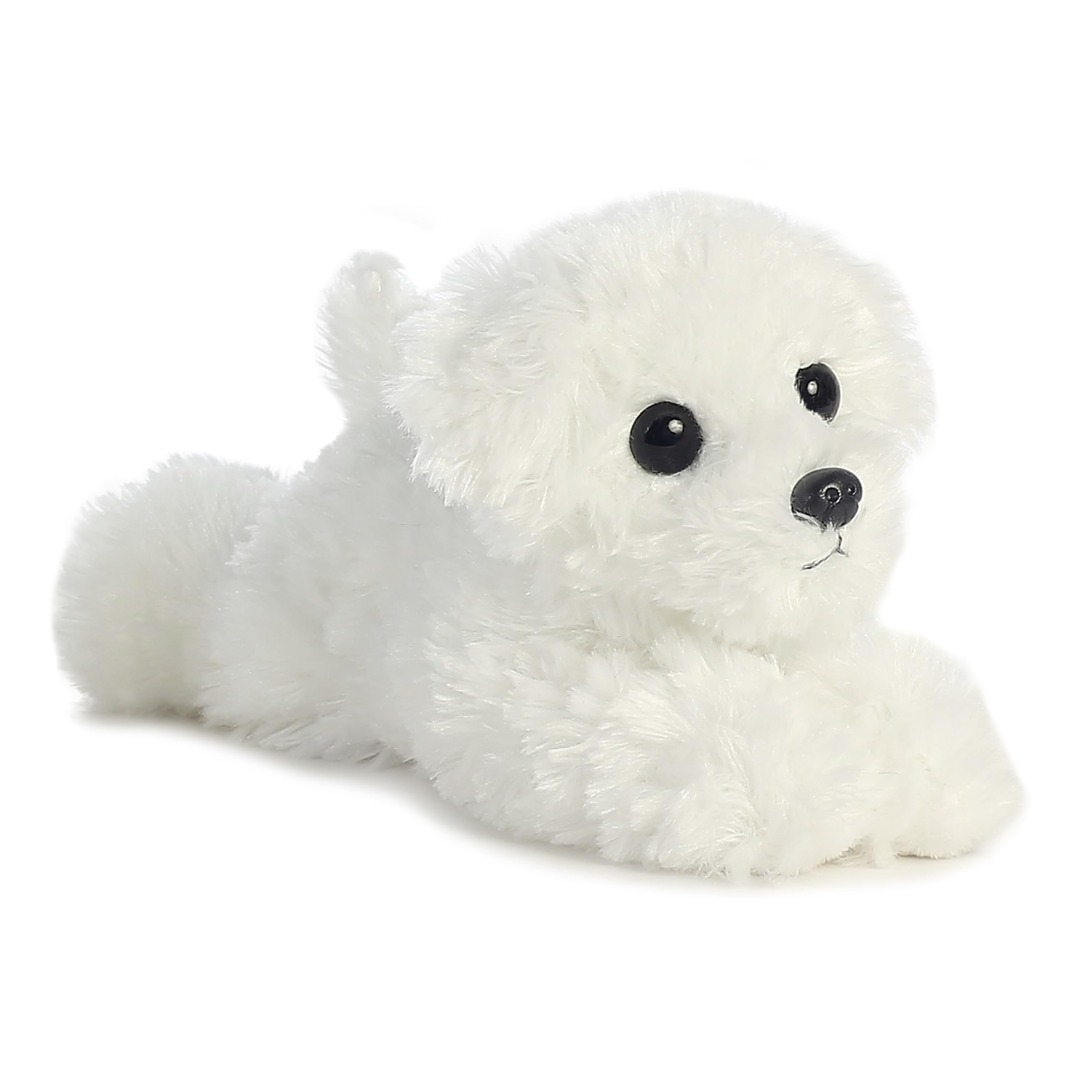 Aurora Snowball Bichon Frise Dog Mini Flopsie Plush Stuffed Animal 8 ...