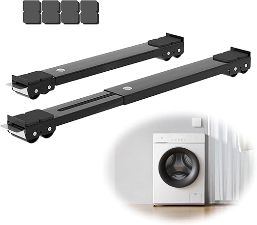 ToKinCen Adjustable Heavy Duty Appliance Rollers, Furniture Moving ...