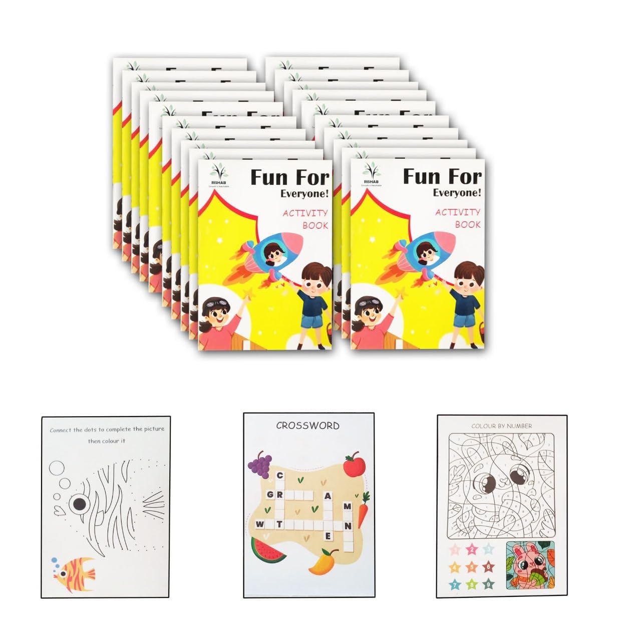 Birthday Popper Activity Books - Set of 20 | Exciting Word Searches ...