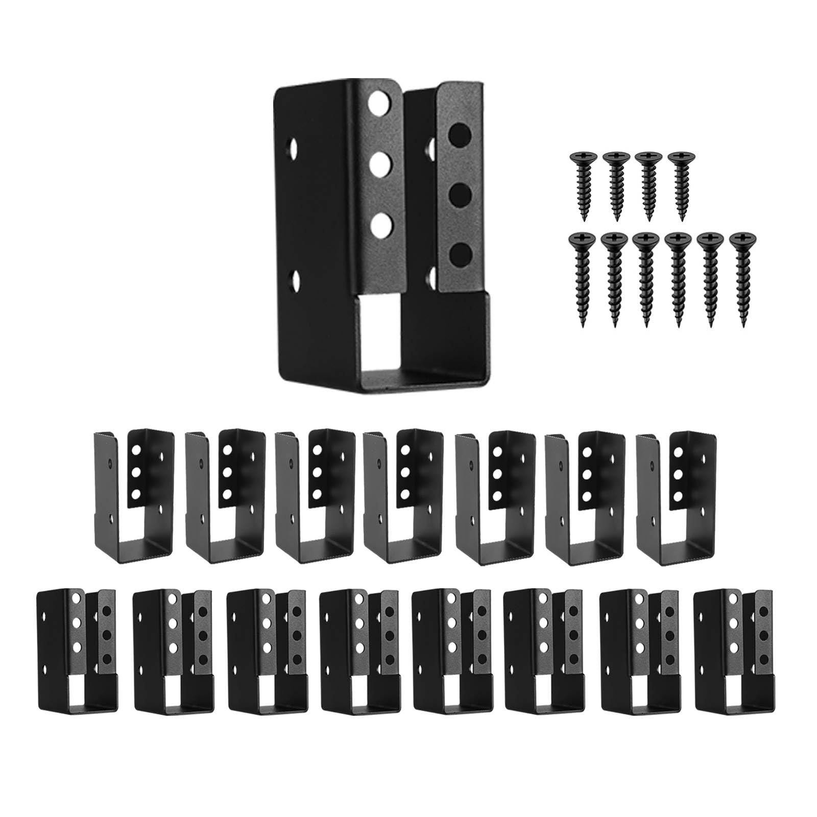 Snapklik.com : Concealed Joist Hanger 16PCS,2"x4" Joist Bracket,Framing ...