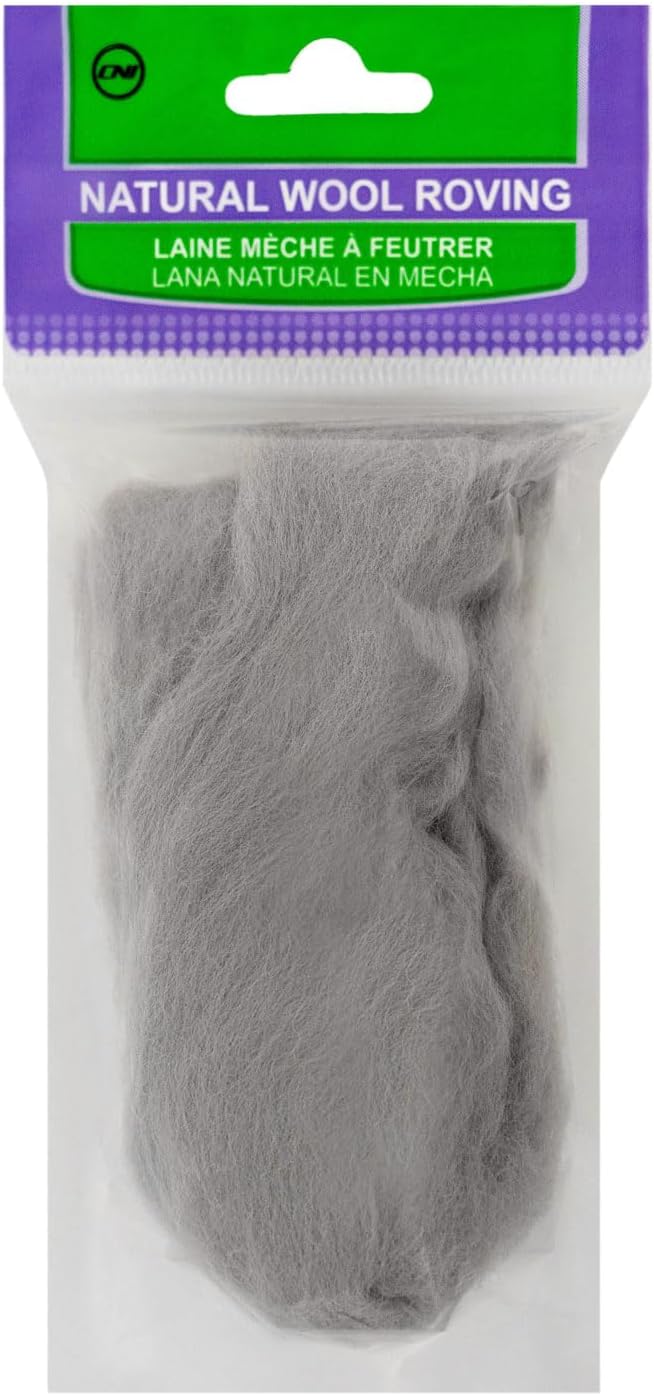 Amazon.com: Clover Natural Wool Roving, Ash : Arts, Crafts & Sewing