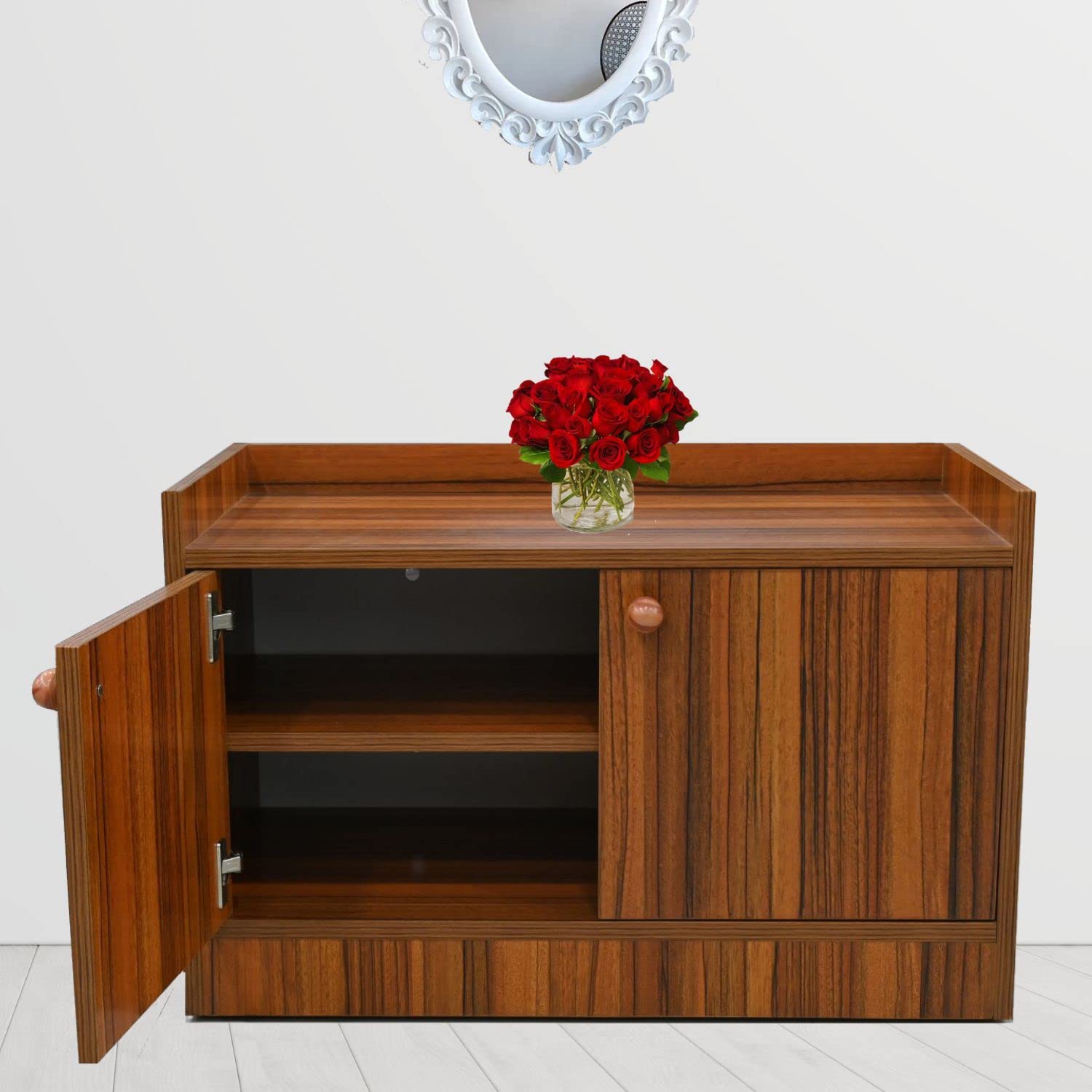 SPECIALITY PANELS 2 Doors Cabinet for Multipurpose Storage in Wild Wood ...