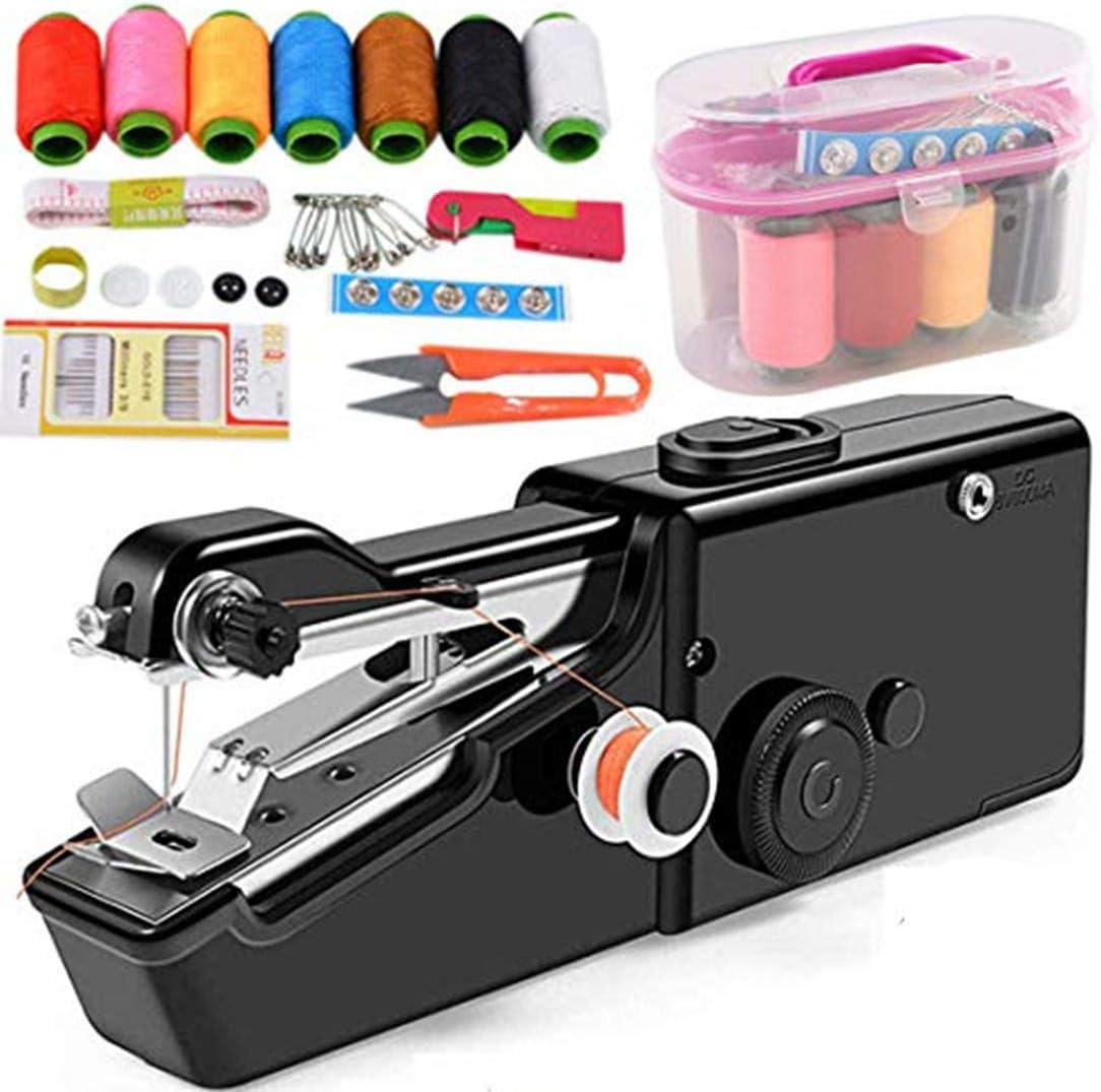 Amazon.com: Handheld Sewing Machine, Mini Portable Cordless Handheld ...