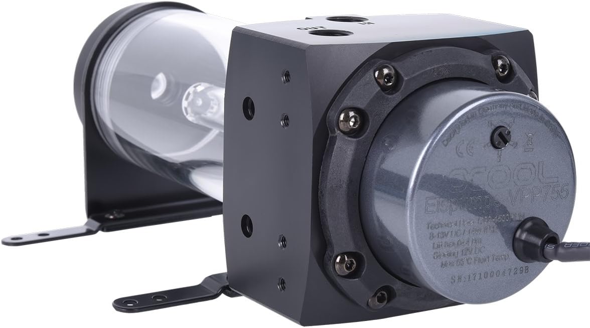 Amazon.com: Alphacool 13307 Eisbecher D5 150mm Acetal Reservoir incl ...