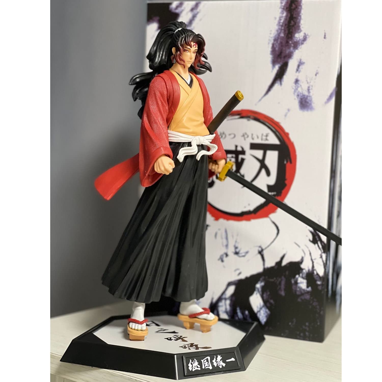 Jojo Action Figure DEMON SLAYER KOKUSHIBO Tsugikuni Yoriichi Figura ...
