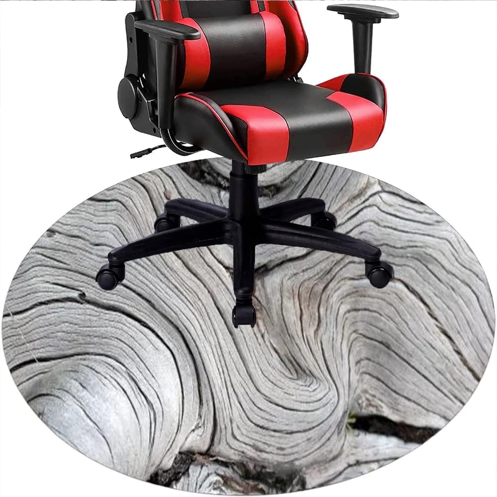 Amazon.com : Wood Hardwood Floor Desk Chair Mat, Wood Texture, Protects ...
