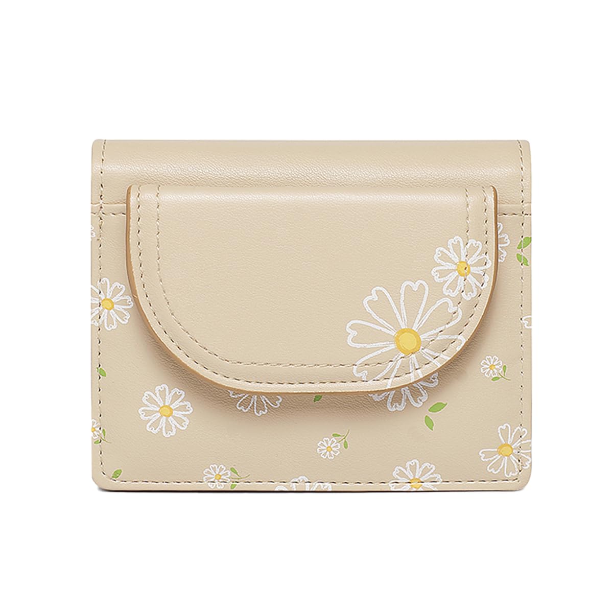 Amazon.com: Sunwel Fashion Cute Daisy Flowers Print Wallets with ...
