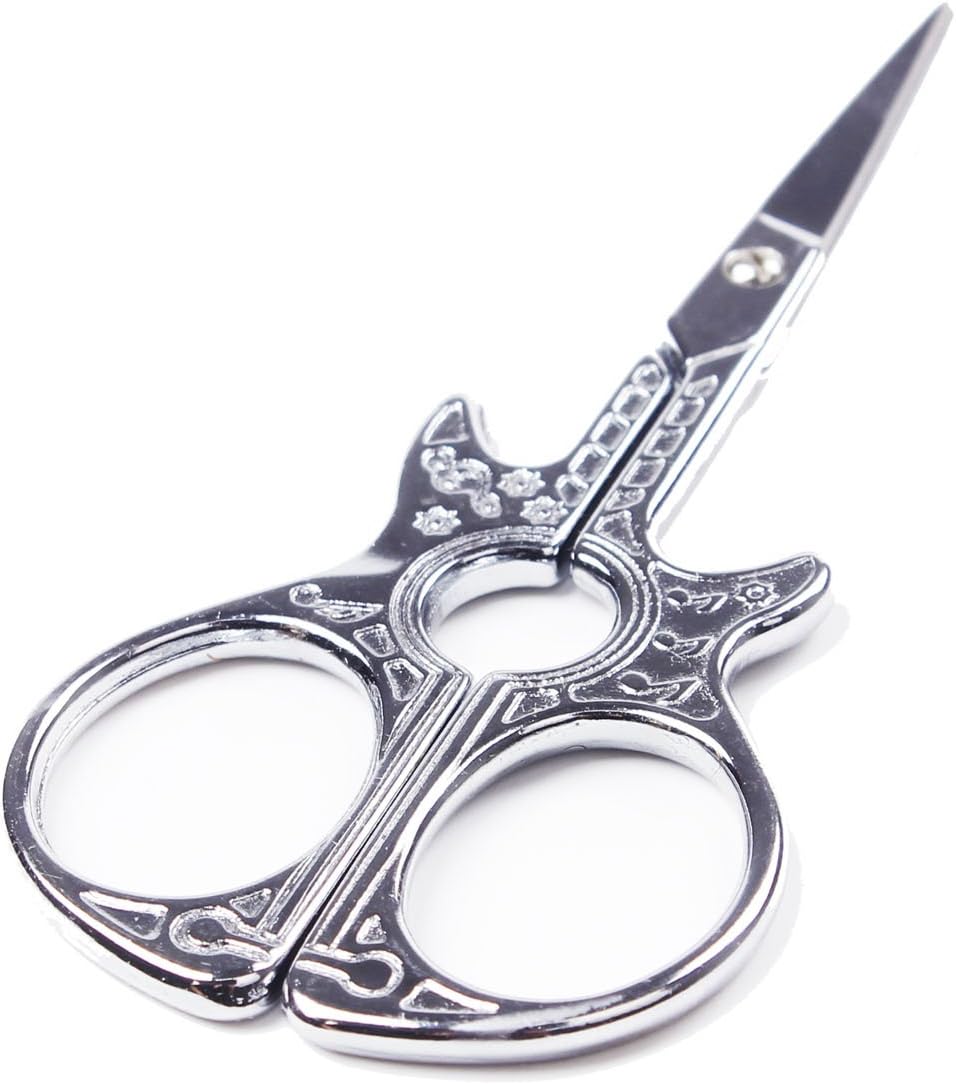 Amazon.com: BIHRTC 4.5" Stainless Steel Sharp Tip Guitar Pattern Sewing ...