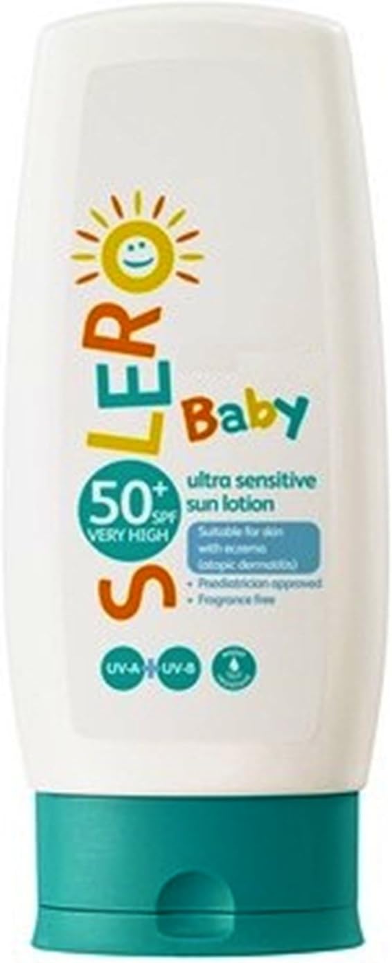 Solero Baby Ultra Sensitive Sun Lotion SPF 50+ 200ml x 1 : Amazon.co.uk ...