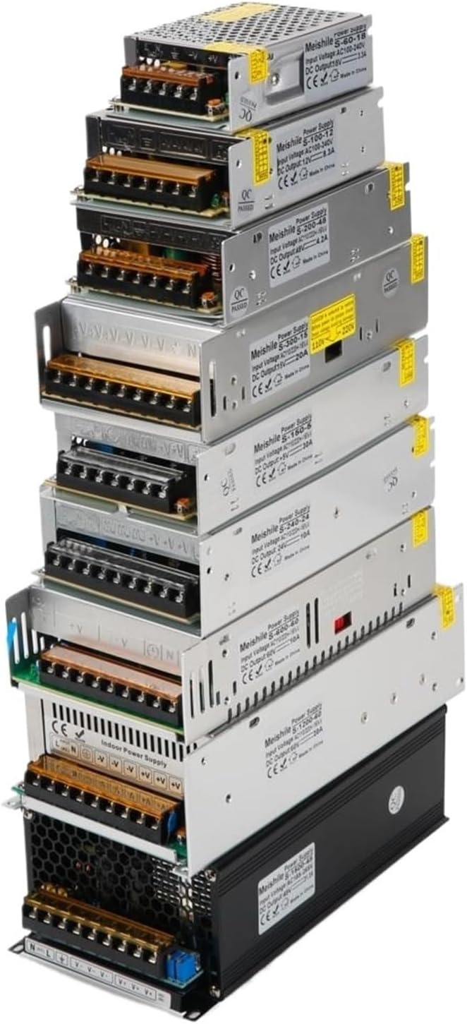 Amazon.com: DC 5V 12V 24V 36V 48V 60V Switching Power Supply 2A 3A 4A ...