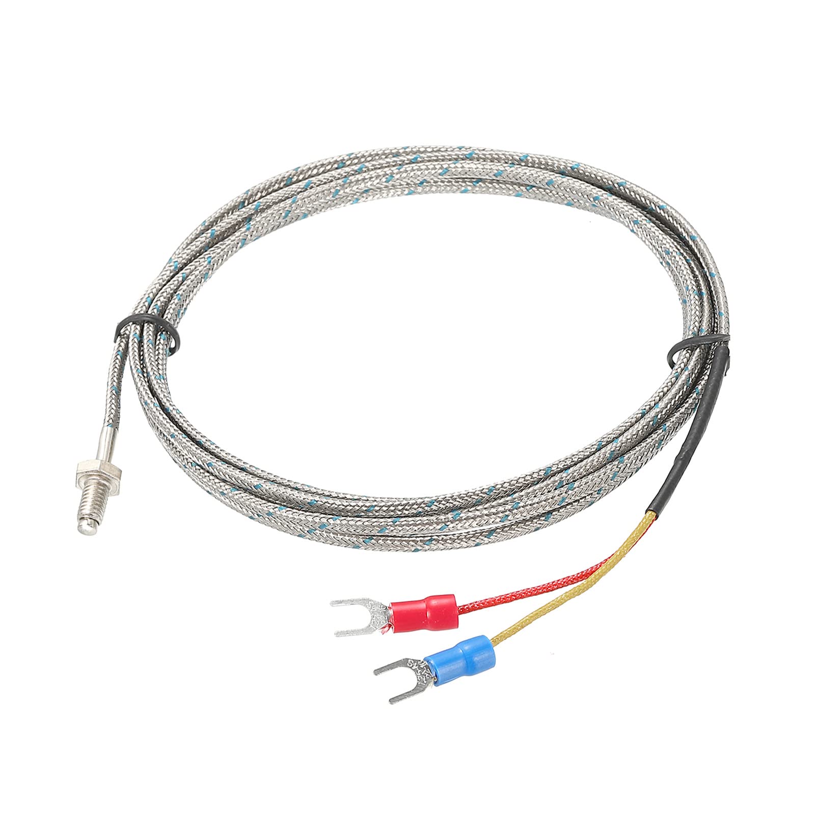 MECCANIXITY Thermocouple Temperature Sensor M6 Screw Temperature Probes ...