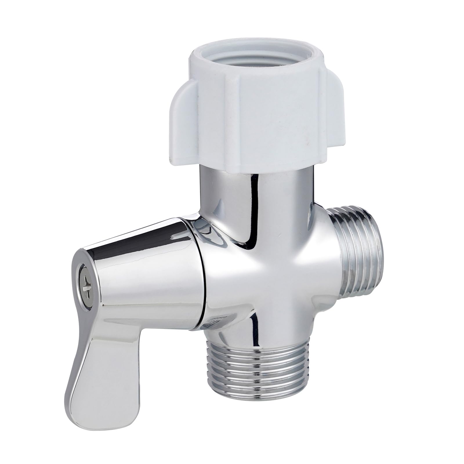 Hibbent Bidet T Adapter with Shut off Valve, Metal T Valve for Handheld ...