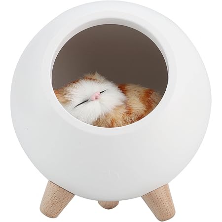 Cute Cat Night Light for Kids & Adults, Bedroom Light Bedside LED Lamp ...