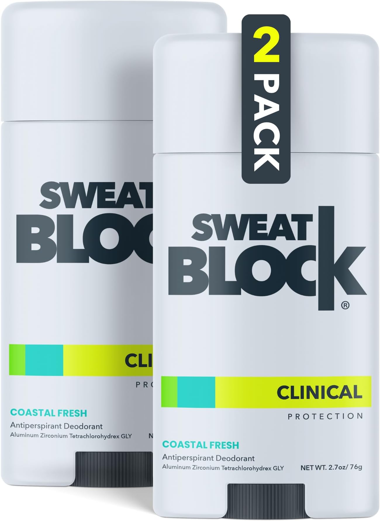 Amazon.com : SweatBlock Clinical Strength Deodorant & Antiperspirant ...
