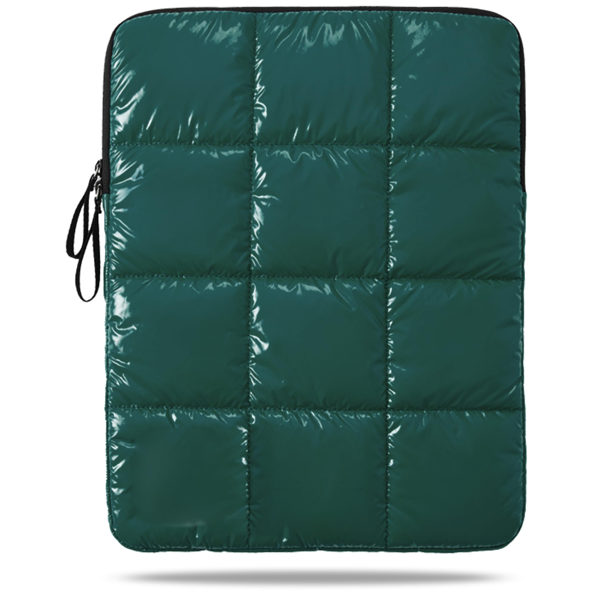 Amazon.com: Linpr Puffy Laptop Sleeve 14 Inch Dark Green, Waterproof ...