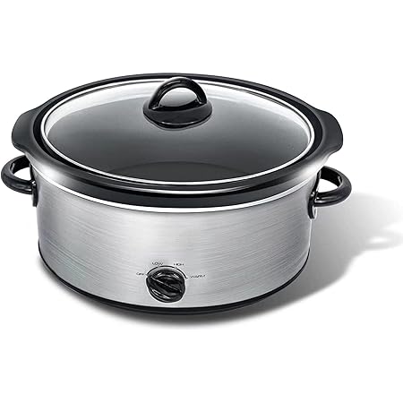 Amazon.com: Hamilton Beach 7 Qt. Portable Slow Cooker Serves 8 ...