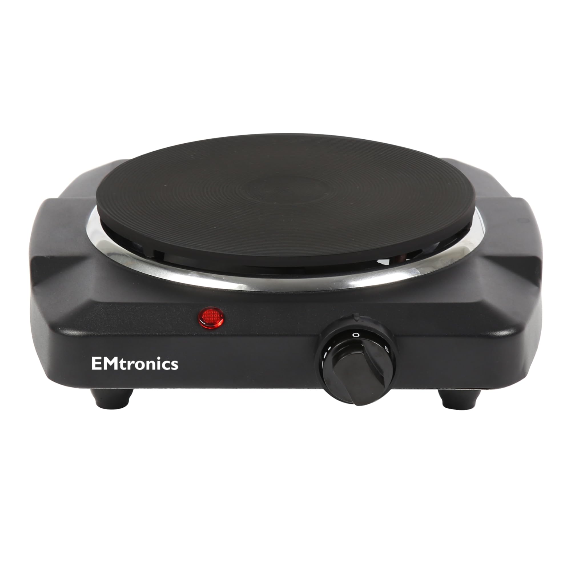 EMtronics 1500W Portable Hob, Hotplate and Thermostat Control, Mini Hot ...