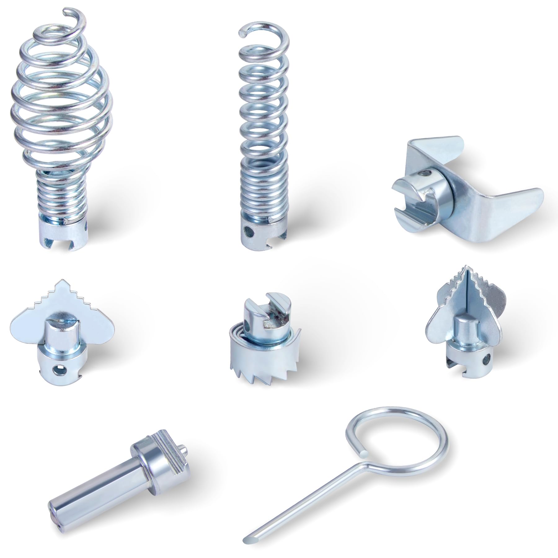 16mm Drain Cleaner Combination Cutter Head Set is drain auger drill ...