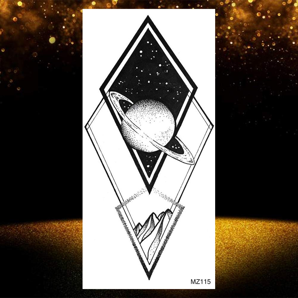 LAROI 10 Sheets Spaceman Temporary Tattoos For Kids Cartoon Astronaut ...